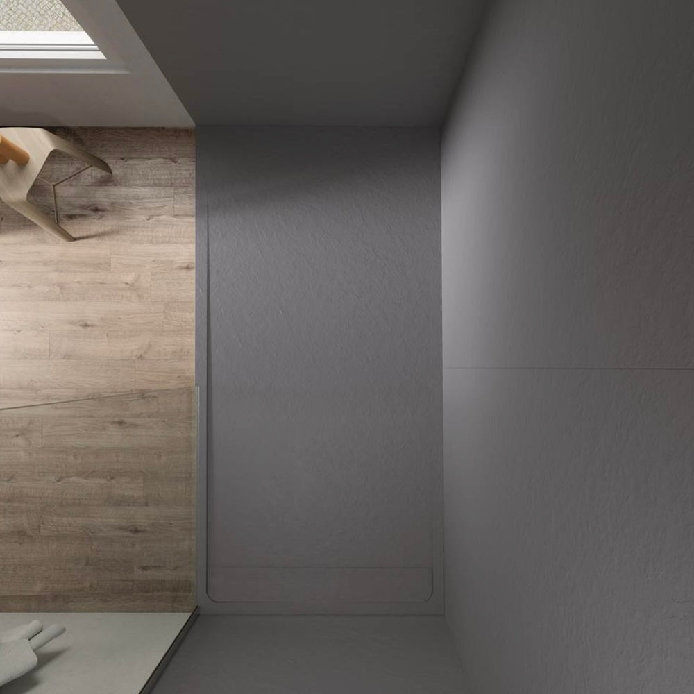 Shower Base Trough Duo Slate 60x32 Slate Black – store ...