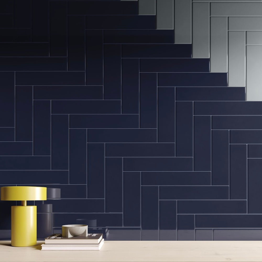 Wall Tile 4x16 900288 Krea 2.0 Navy Glossy B Grade – store ...